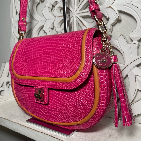 Brahmin | Bags | Brahmin Cynthia Paradise Pink Darlington Leather ...